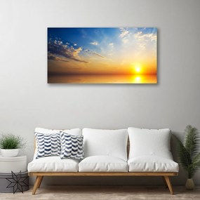 Obraz na plátně Východ Mraky Krajina 120x60 cm
