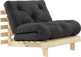 Karup Design Rozkládací pohovka ROOTS - 90 x 200 / 734 Dark Grey