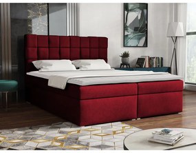 Kontinentální postel Kinec Box, Rozměr postele: 140 x 200 cm, Potah: Kronos 02
