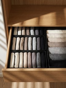 Sinsay - Sada organizérů na spodní prádlo 2 pack - černá