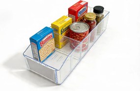 usporadejto.cz Úložný box, ideální do spíže, s etiketou + 2 přepážky, BITO, 40x13cm