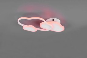 Bílé dětské svítidlo 52x25 cm Cloudy – Reality