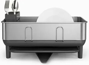 Simplehuman Odkapávač na nádobí  Compact / rám z nerez oceli/ šedý pla