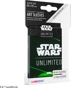 Gamegenic - Star Wars: Unlimited Art Sleeves - Card Back Green