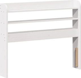 Rám postele s čelem bez matrace bílý 90x190 cm 3306749