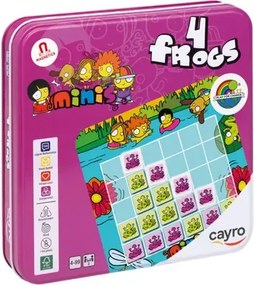 CAYRO Magnetická hra 4 Frogs / Cestovní společenská hra / 2 hráči / od