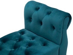 Designová lavice Dandelion 120 cm petrolejová