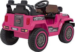 Elektrické autíčko Off Road MOUNTAIN růžové