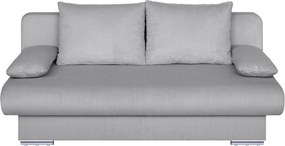 XXXLutz ROZKLÁDACÍ POHOVKA, textil, kompozitní dřevo, světle šedá P & B - Rozkládací pohovky - 000044002207