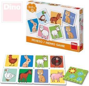 DINO Baby pexeso zvířátka *SPOLEČENSKÉ HRY* dn621961