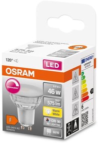 Stmívatelná reflektorová LED bodovka GU10 6 W 2700 K PLUS, teplá bílá