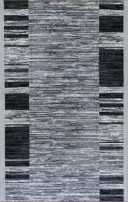 Associated Weavers koberce Protiskluzový běhoun na míru Adagio 19 šedý s obšitím - šíře 80 cm s obšitím