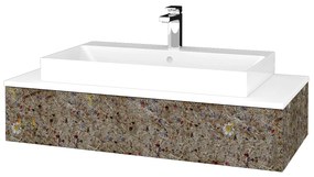 Dřevojas Koupelnová skříňka MODULE SZZ 100 Varianta: N07 Stone / N07 Stone