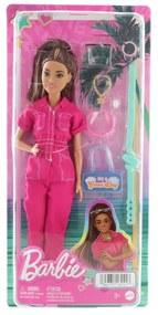 Barbie Deluxe Módní panenka v kalhotovém kostýmu HPL76