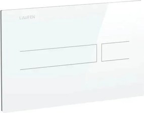 Elektronické ovládací tlačítko Laufen LIS sklo bílá H8956630000001