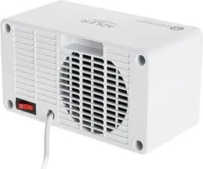 Adler AD 7746 bílá / Teplovzdušný ventilátor / 1000W / 2 stupně