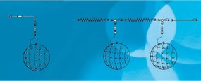 DecoLight SM-080003 3D LED koule průměr 40cm PROFI studená bílá