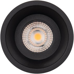 Maxlight H0114 BELLATRIX Zápustné koupelnové svítidlo IP54, černé, bez LED modulu H0112