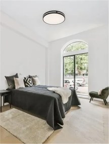 Stropní svítidlo LED se stmíváním Wheel 45 černé