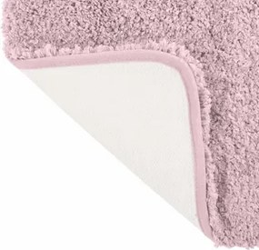 MSV MICROFIBER světle růžová / Koupelnová předložka / 50 x 70 cm / mik