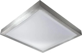 LED Stropní svítidlo se senzorem VITALI LED/24W/230V 4000K 33x33 cm chrom