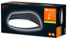 LEDVANCE Venkovní LED nástěnné osvětlení ENDURA STYLE WILD, 12W, teplá bílá, IP44, šedé