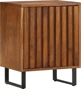 Noční stolek - masivní mangovníkové dřevo | 40x30x50 cm