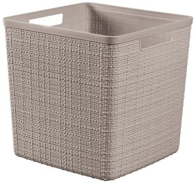 Úložný plastový košík 28x28x27 cm Jute – Curver