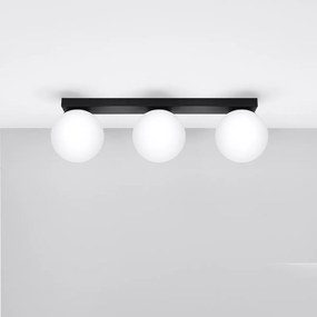Sollux Lighting Stropní svítidlo YOLI 3 černé