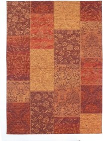 200x290 Kusový koberec Manhattan Patchwork Chenille Terracotta