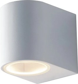 FAN I-ONE-AP1 BCO Venkovní nástěnné svítidlo ONE, bílá, 1 x GU10, IP54, 9,3 x 8 x 6,7 cm - FANEUROPE