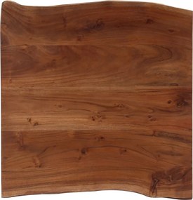 vidaXL Konferenční stolek s živou hranou 60x60x40 cm dřevo akácie [247826] Barva: Hnědá