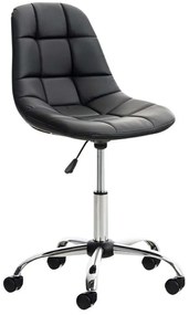 Bhm germany Kancelářská židle Emil, syntetická kůže, černá