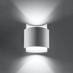 Sollux Lighting Nástěnné svítidlo IMPACT bílé