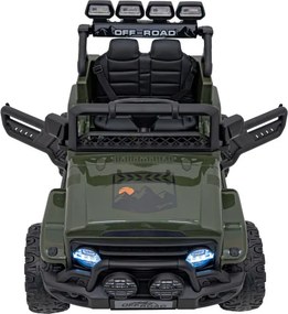 Elektrické autíčko Off-Road CLIMBER zelené