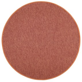 Vopi, Kusový koberec Astra terra kruh, 200x200 (průměr) kruh, oranžová, chodba / předsíň
