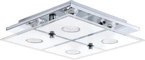 Eglo 54451 - LED Stropní svítidlo CABO 4xGU10/3W/230V 29x29 cm