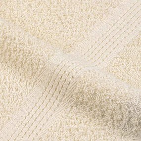 Ručníky do sprchy FROGN 4 ks krémové 70 x 140 cm 360 g/m² 137002