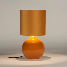 Stolní designová lampa Carminna Yellow