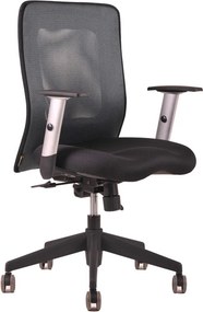 Office Pro Kancelářská židle na kolečkách Office Pro CALYPSO - s područkami Černá 1111