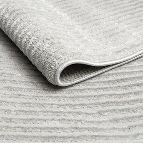 Angel Carpet, Kusový koberec Zafiro 19 Grey, 60x110, šedá, kancelář