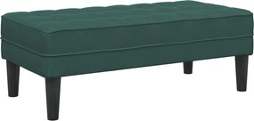 Set pohovek 2 ks Tmavě zelená Polyester 3329266