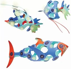 Clixo Ocean Creatures Magnetická stavebnice / 24ks / od 6 let