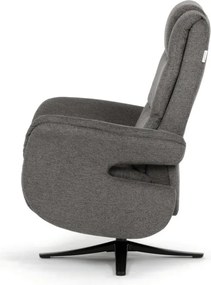 Polohovací křeslo šedé, elektrické TV-C5590 GREY2