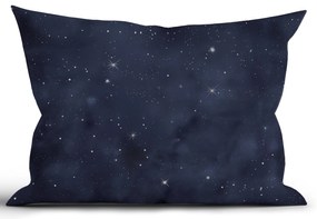 MK Lůžkoviny Bavlněný povlak na polštář Renforcé 50 x 70 cm - Hvězdná obloha