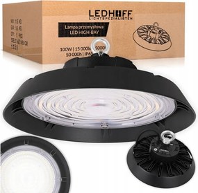 Led průmyslová lampa do skladu Haly Ufo 100W 15000lm Silné Světlo jasná