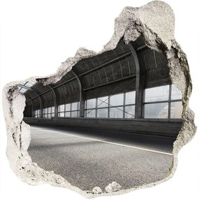 Wallmuralia Fototapeta díra na zeď 3D Cesta v tunelu 75x75 cm