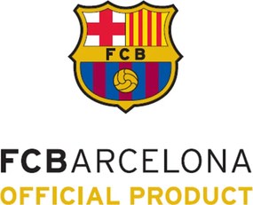 Velká bavlněná osuška FC Barcelona - motiv Blaugrana - 100 x 180 cm