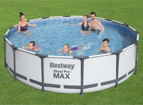 Bestway Bazén Steel Pro MAX s příslušenstvím 427 x 107 cm [3202557]