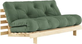 Karup Design Rozkládací pohovka ROOTS - 160 x 200 / 756 Olive Green